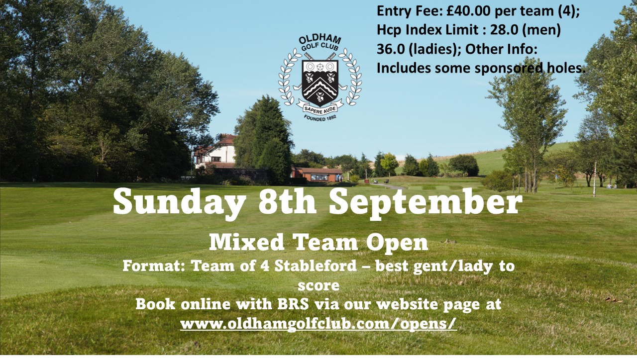 News and Events Archives - Oldham Golf Club