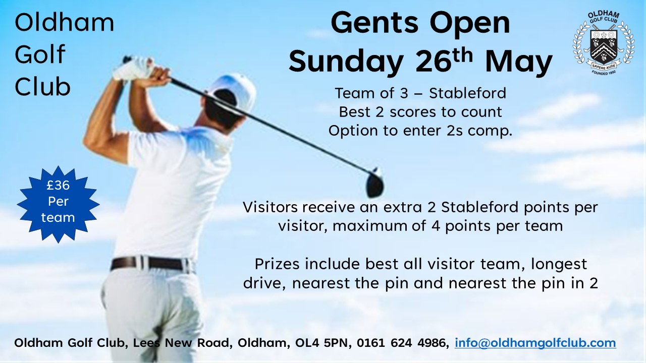 News and Events Archives - Oldham Golf Club