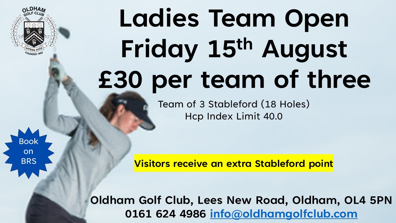 News and Events Archives - Oldham Golf Club
